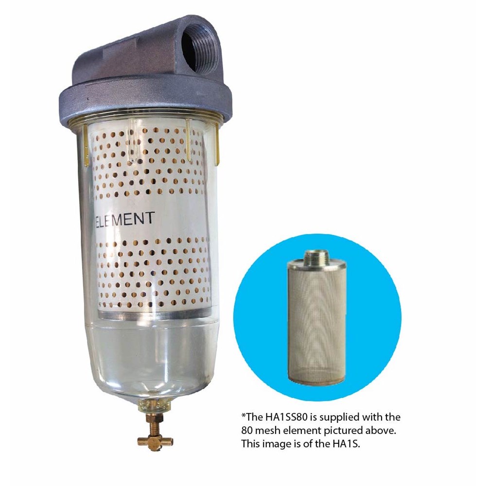 80 MESH FILTER ASSY 1 BSP Macnaught